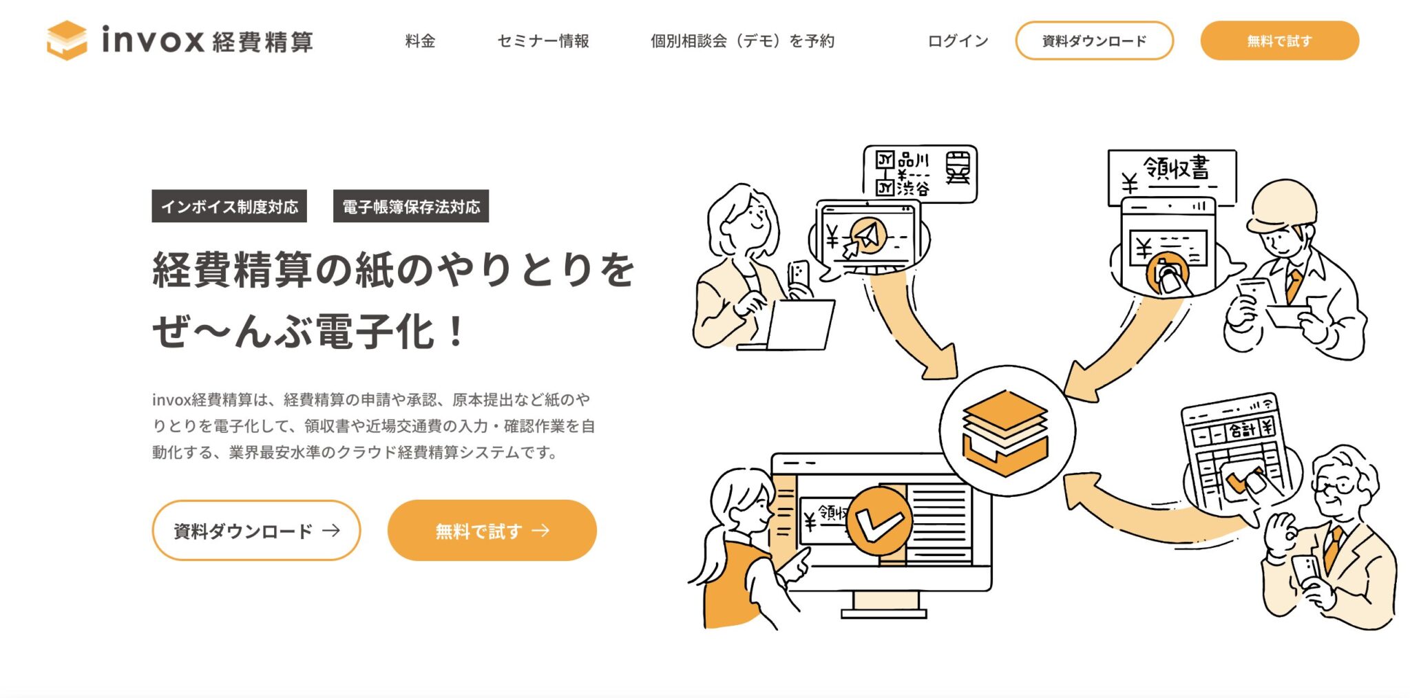 invox（インボックス）受取請求書とは？評判や料金プラン、導入事例を解説 - DXミエルカジャーナル